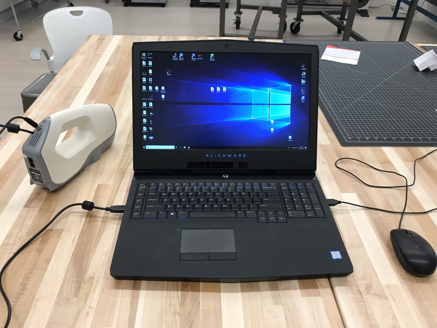 Initial Set Up and First Scan - GSD FabLab